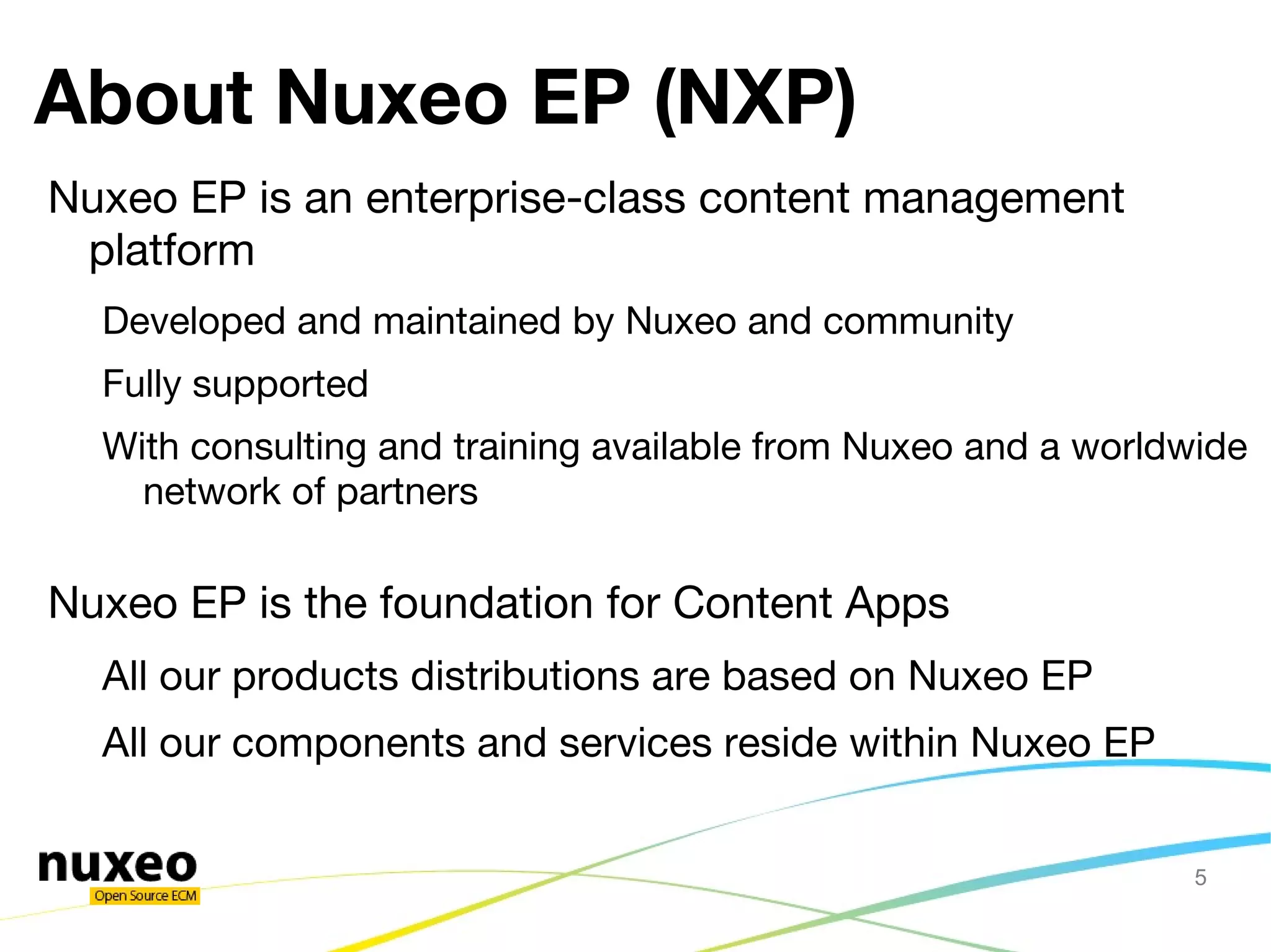 Nuxeo ECM Platform - Technical Overview | ODP