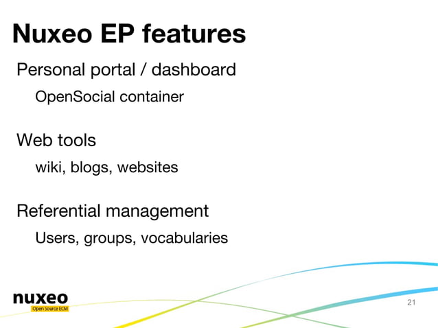 Nuxeo ECM Platform - Technical Overview | ODP