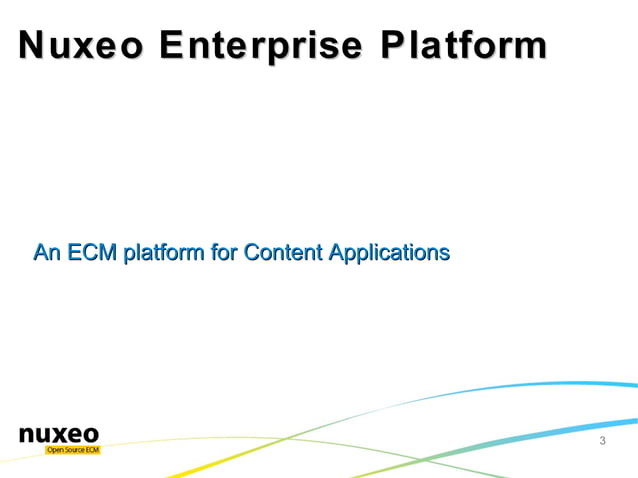 Nuxeo ECM Platform - Technical Overview | ODP