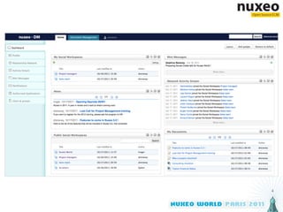 Nuxeo - OpenSocial | PDF