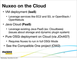 Nuxeo, an open source platform for content-centric business ...