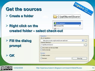 Nuxeo5 - Code Source Installation | PPT