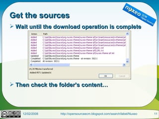 Nuxeo5 - Code Source Installation | PPT