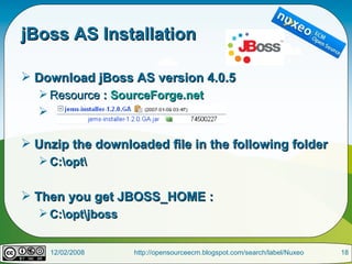 Nuxeo5 - Code Source Installation | PPT