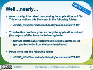 Nuxeo5 - Code Source Installation | PPT