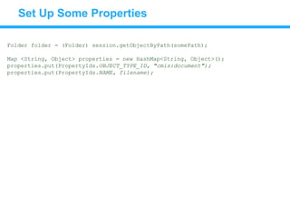 Connecting Content Management Apps with CMIS | PPTX