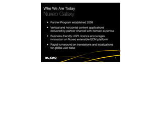 Nuxeo Corporate Overview November 2009 | PPT