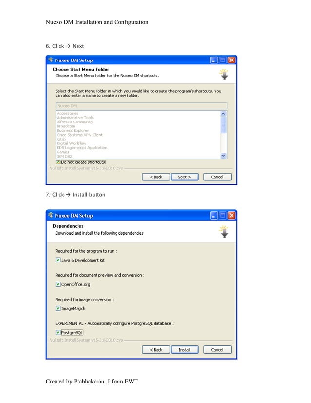 Nuxeo dm installation | PDF