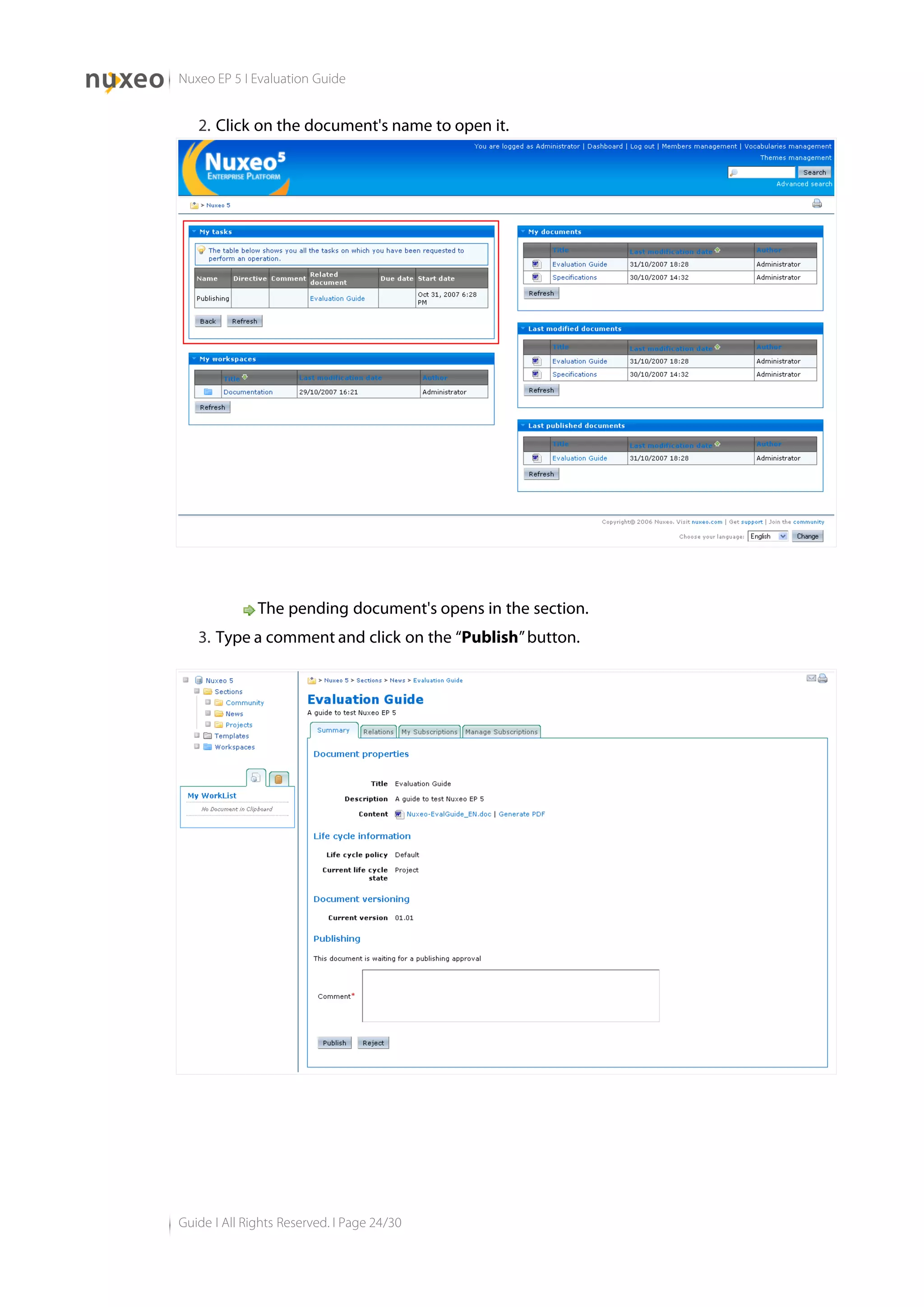 Nuxeo Eval Guide | PDF | Technology & Computing