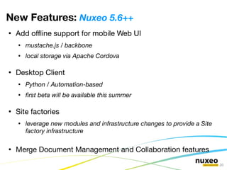 Nuxeo Roadmap June 2012 | PDF