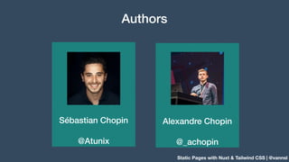 How to build a static website in two and a half days with Nuxt and Tailwind CSS | PPT | Free ...