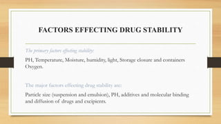 STABILITY STUDIES | PPTX