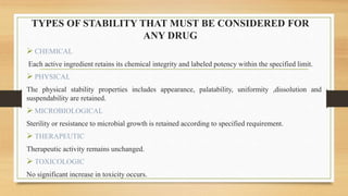 STABILITY STUDIES | PPTX
