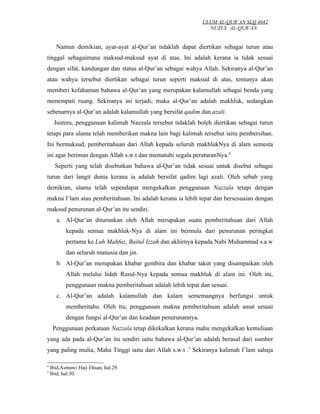 Nuzul quran | PDF
