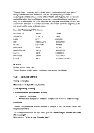 Healthy food | PDF
