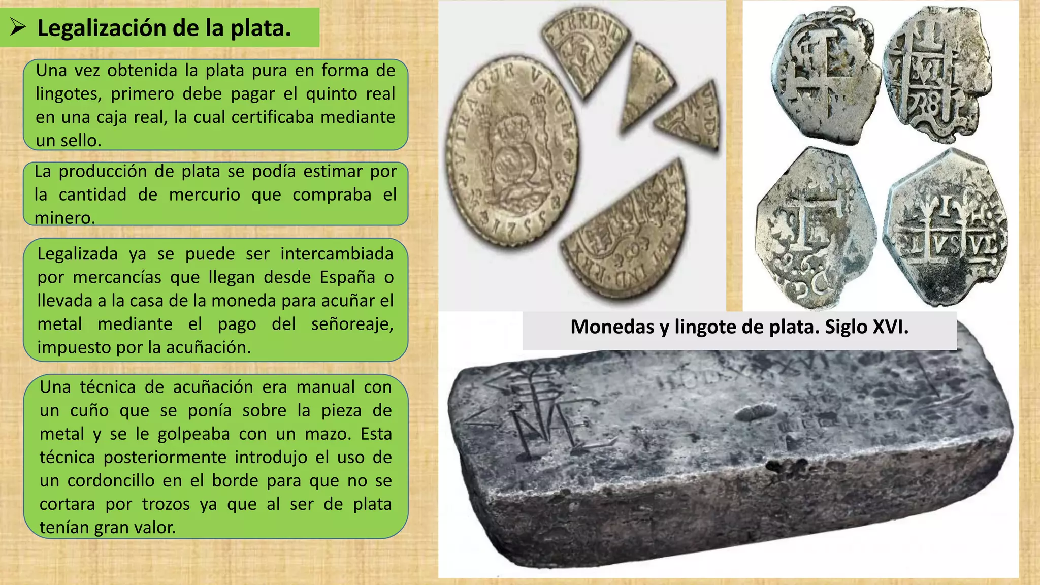 Octavo básico. Unidad 2. Clase 5. La actividad productiva colonial. La ...