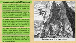Octavo básico. Unidad 2. Clase 5. La actividad productiva colonial. La ...
