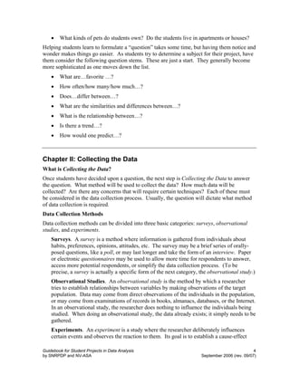 Nvasa data project guide v0907 | PDF