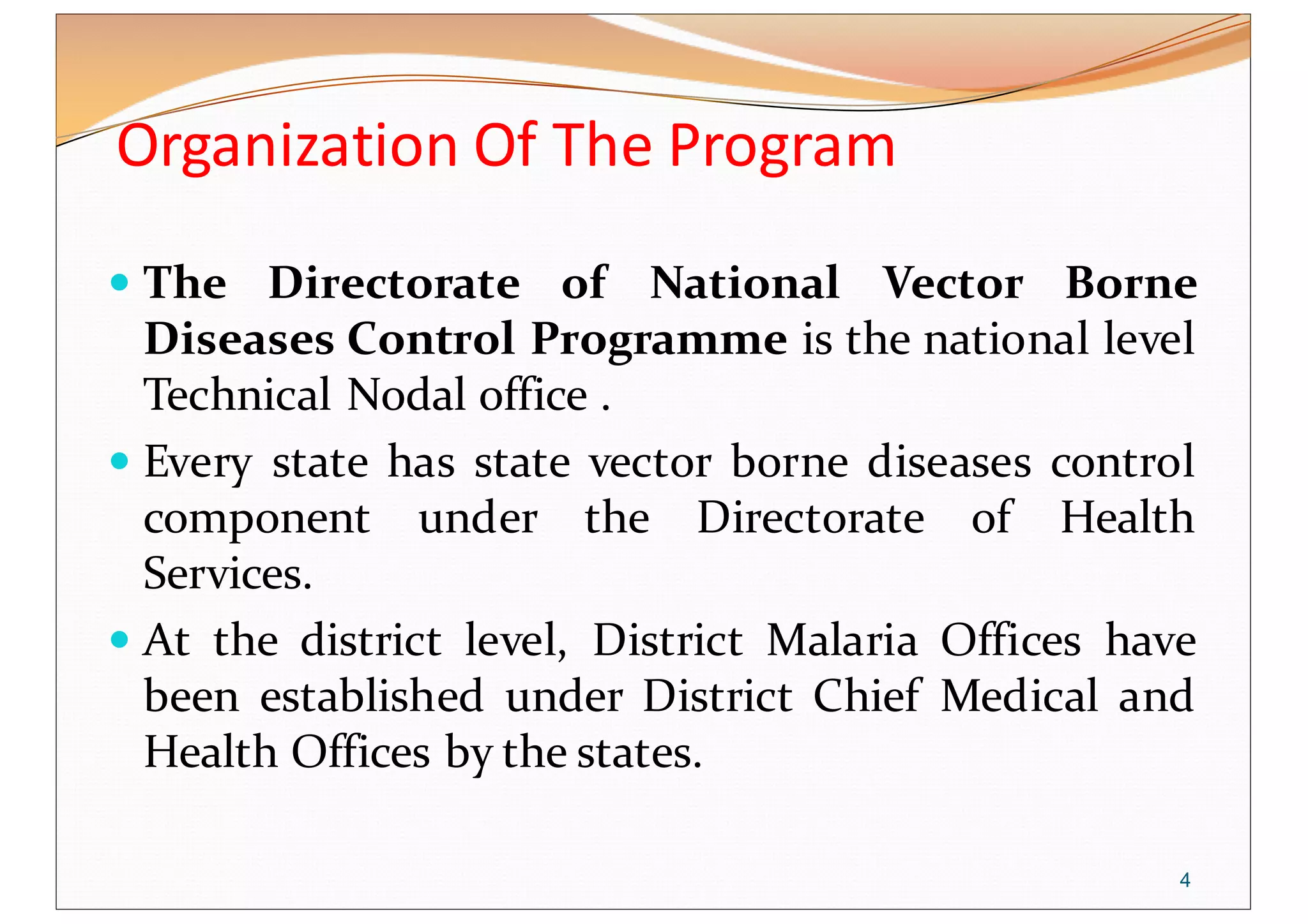 National Vector Borne Disease Control Programme | PDF
