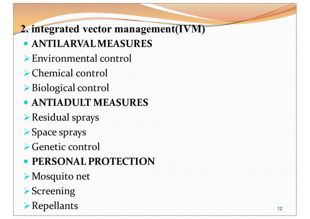 National Vector Borne Disease Control Programme | PDF | Infectious ...