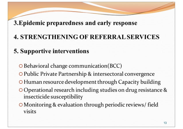 National Vector Borne Disease Control Programme | PDF | Infectious ...
