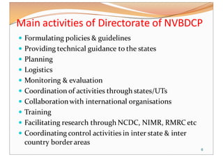 National Vector Borne Disease Control Programme | PDF