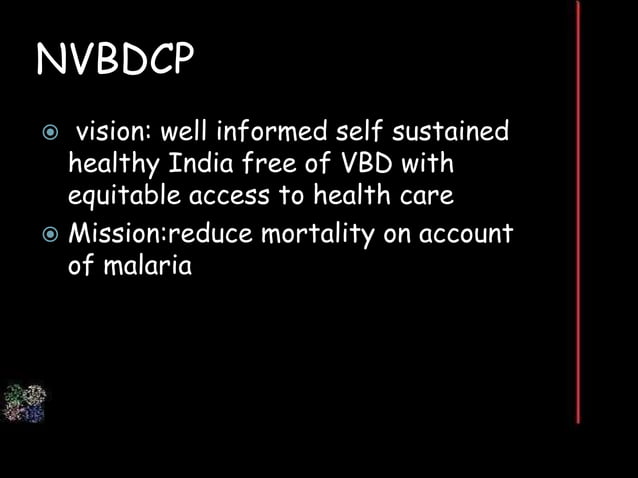 National Vector Borne Disease Control Programme | PPTX
