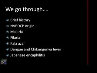National Vector Borne Disease Control Programme | PPTX