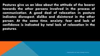 body language postures gestures | PPTX