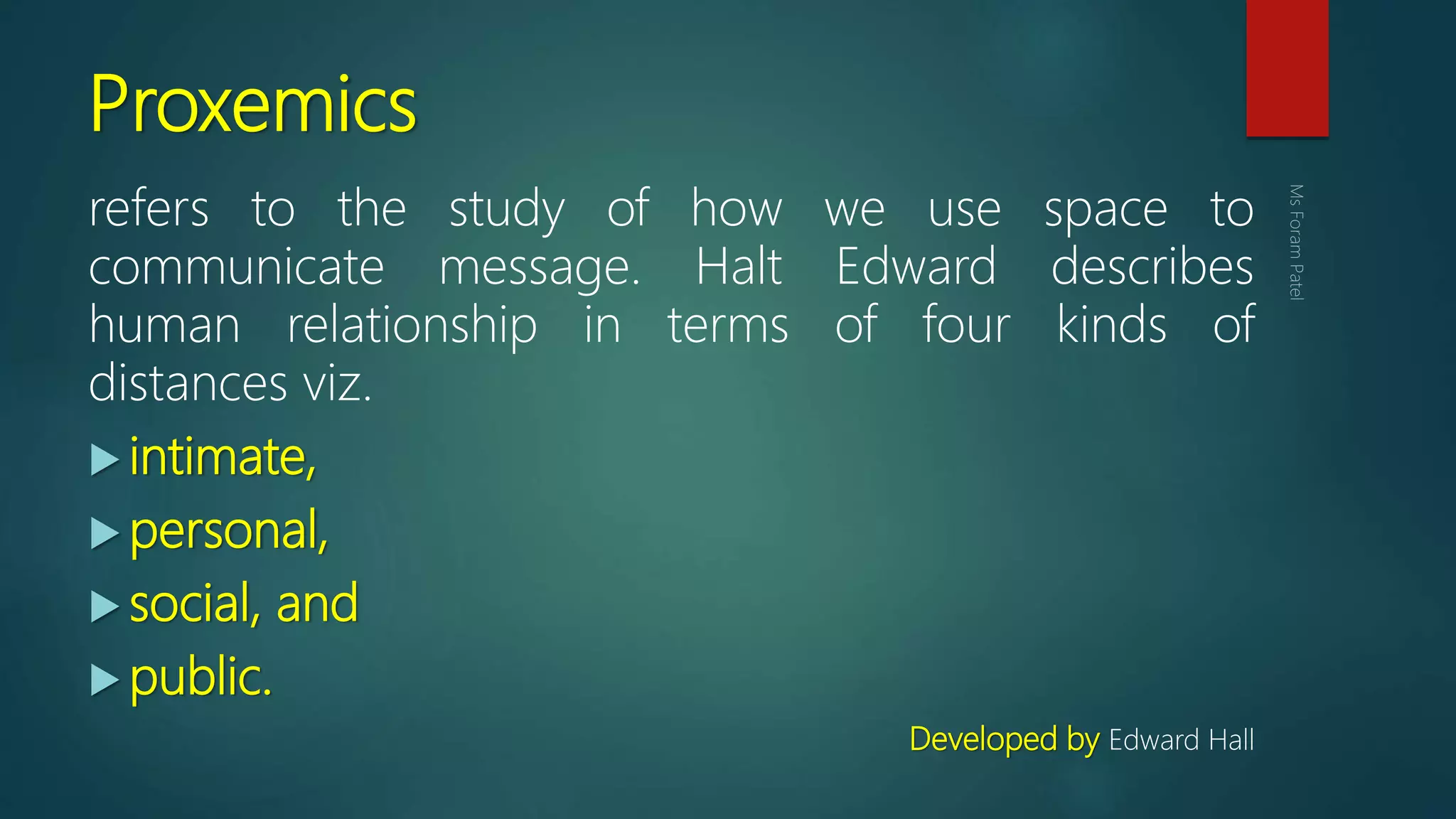 proxemics-facial expressions | PPTX