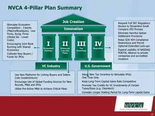 NVCA 4-Pillar Plan | PDF