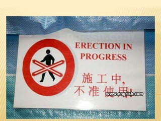 Nvc engrish photos of foreign signs in english | PPT
