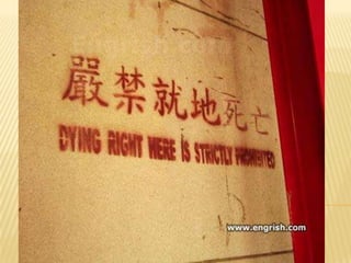 Nvc engrish photos of foreign signs in english | PPT