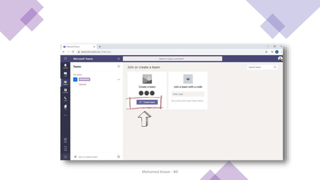 Microsoft teams training مايكروسوفت تيمز | PPSX