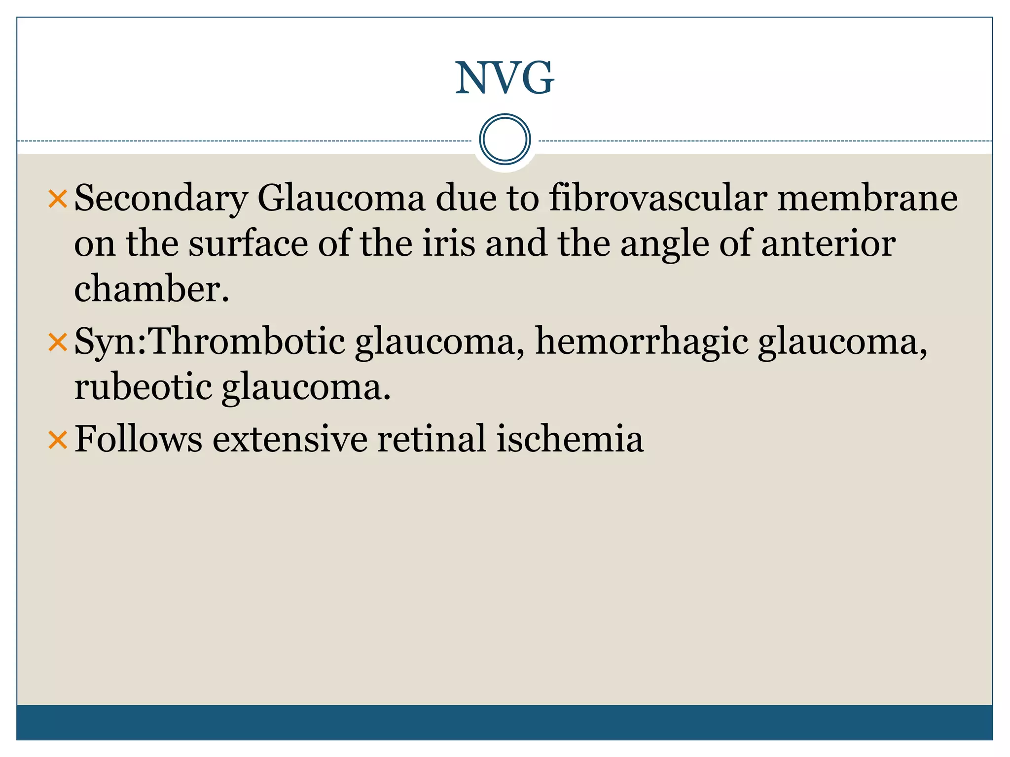 Neovascular glaucoma | PPTX