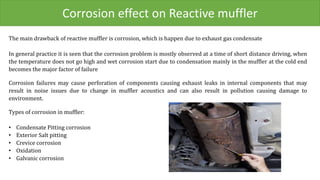 Reactive muffler | PPTX