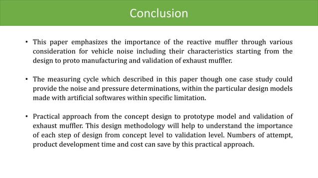 Reactive muffler | PPTX | Performance Cars | Auto Type