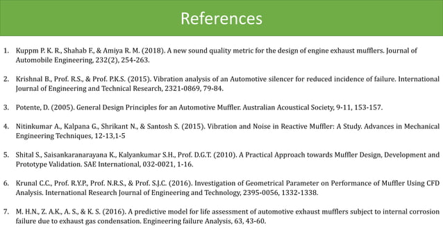 Reactive muffler | PPTX | Performance Cars | Auto Type