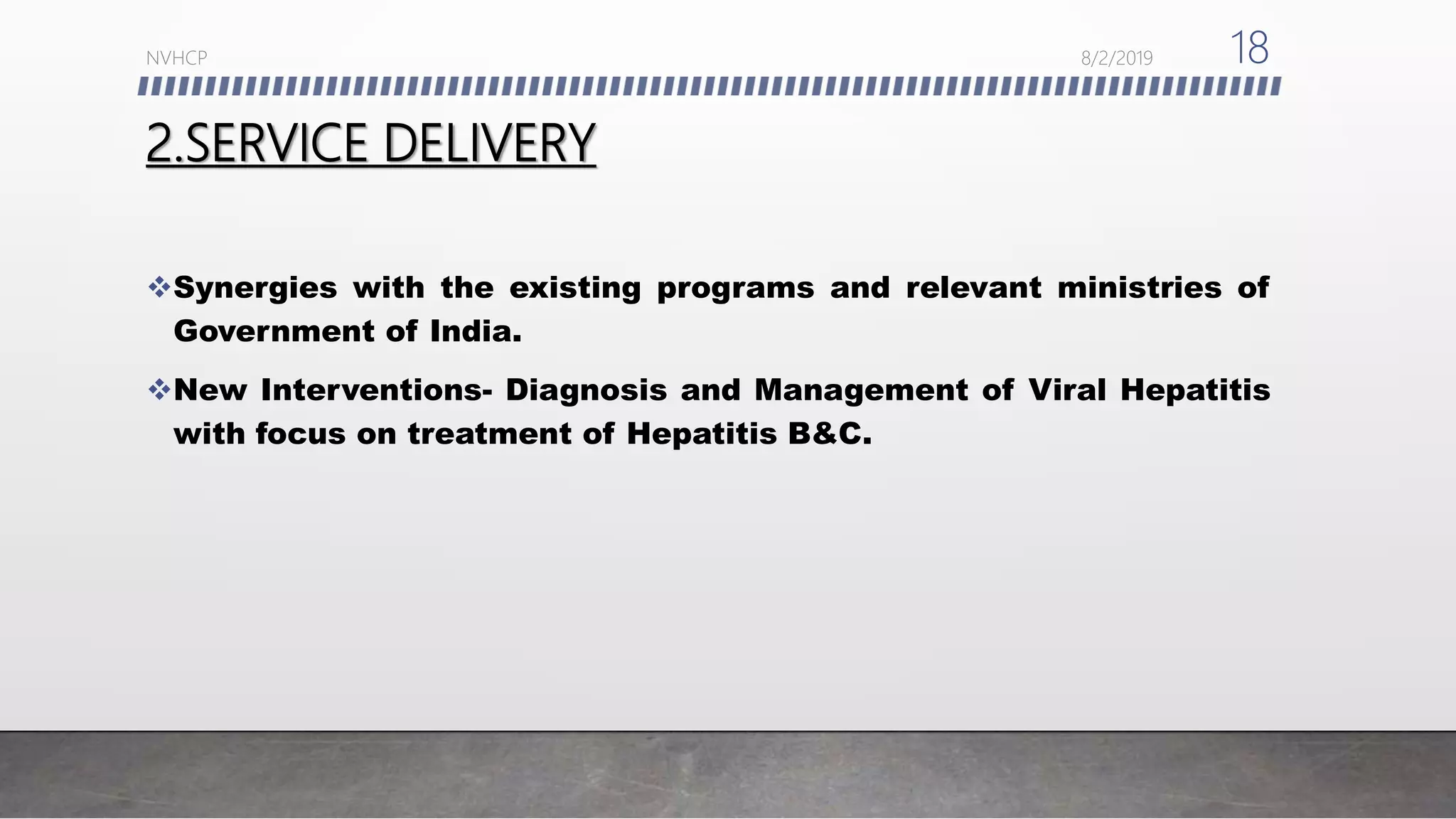 NATIONAL VIRAL HEPATITIS CONTROL PROGRAM | PPTX