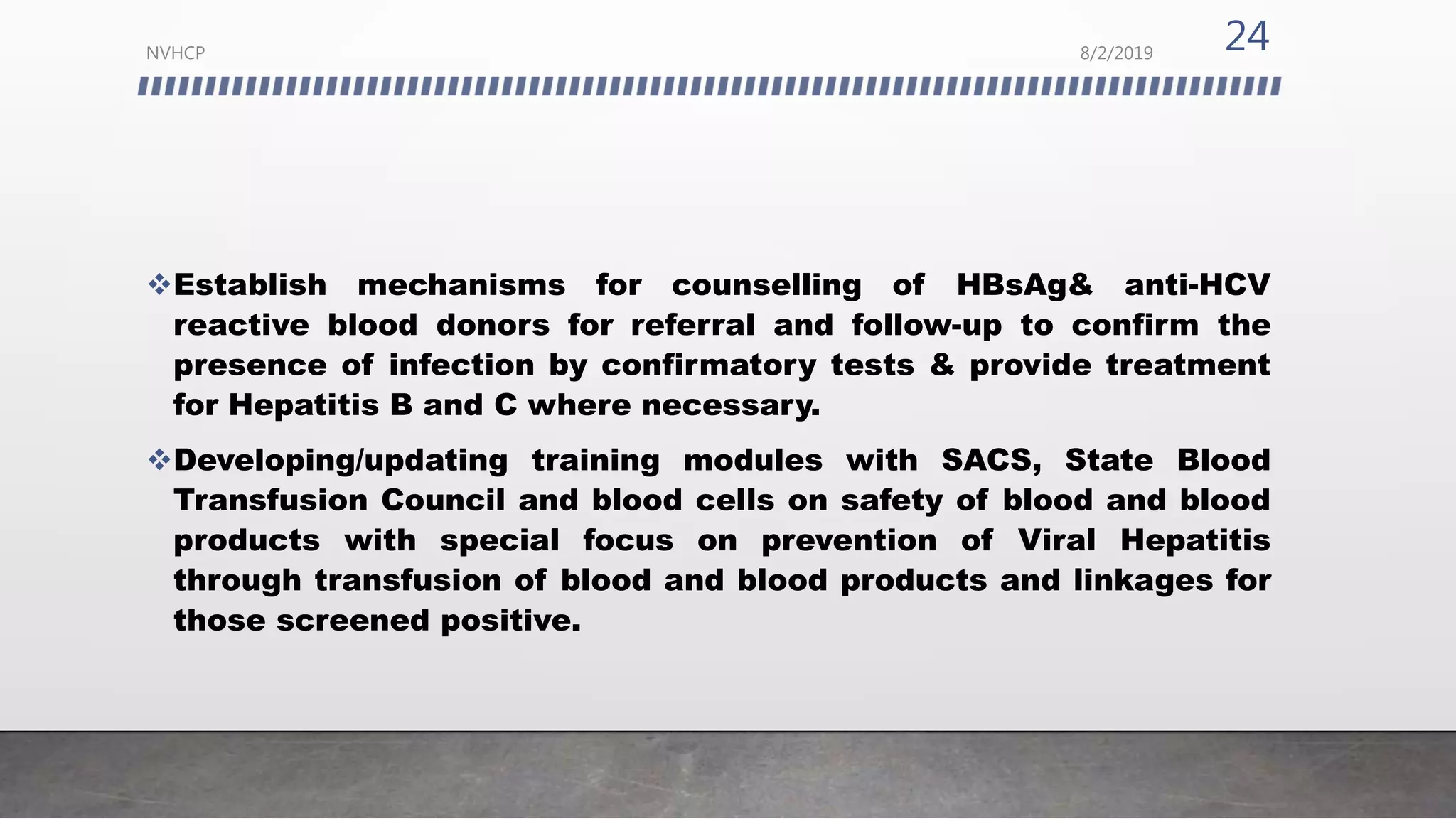 NATIONAL VIRAL HEPATITIS CONTROL PROGRAM | PPTX