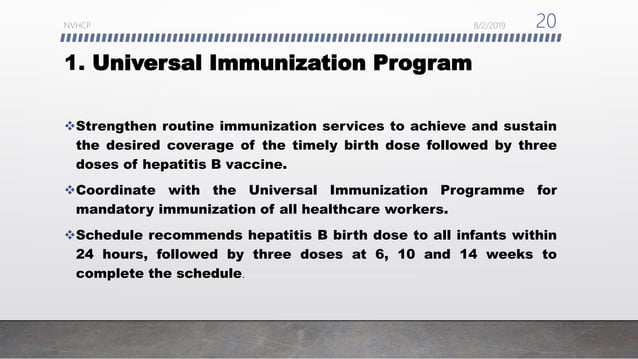 NATIONAL VIRAL HEPATITIS CONTROL PROGRAM | PPTX | Infectious Diseases ...