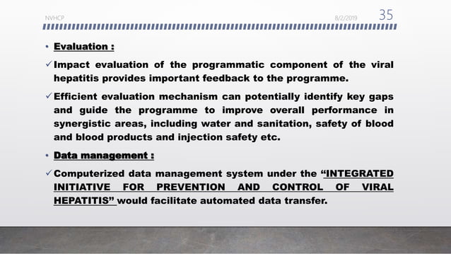 NATIONAL VIRAL HEPATITIS CONTROL PROGRAM | PPTX | Infectious Diseases ...