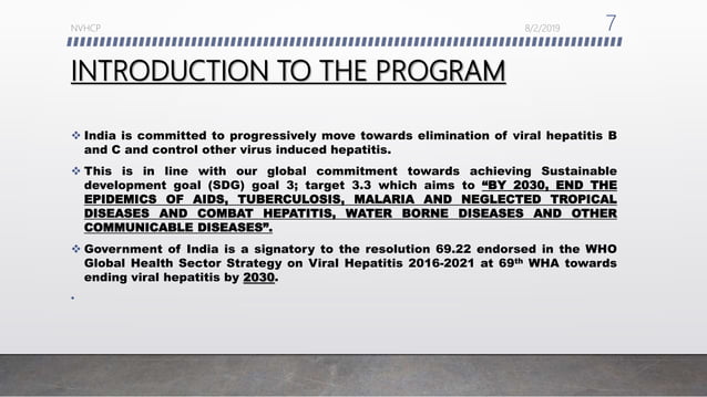 NATIONAL VIRAL HEPATITIS CONTROL PROGRAM | PPTX | Infectious Diseases ...