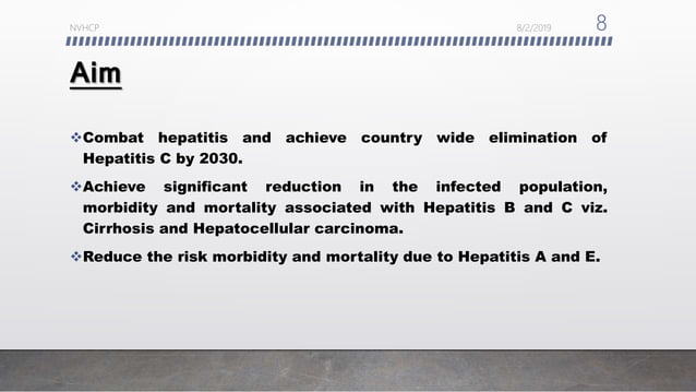 NATIONAL VIRAL HEPATITIS CONTROL PROGRAM | PPTX | Infectious Diseases ...