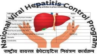 National Viral Hepatitis Programme (NVHCP) UT Ladakh | PPTX | Blood ...
