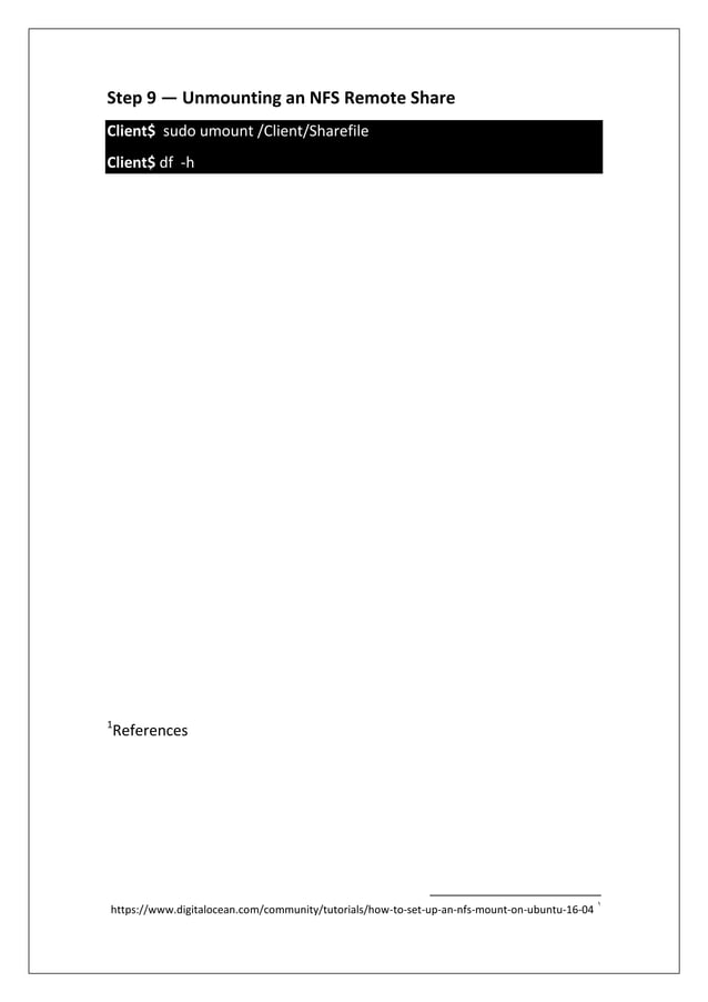 Network File System (NFS) | PDF Network File System (NFS) | PDF