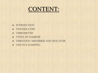 Nvh(vibration measurement technic and control) | PPTX | Physics | Science