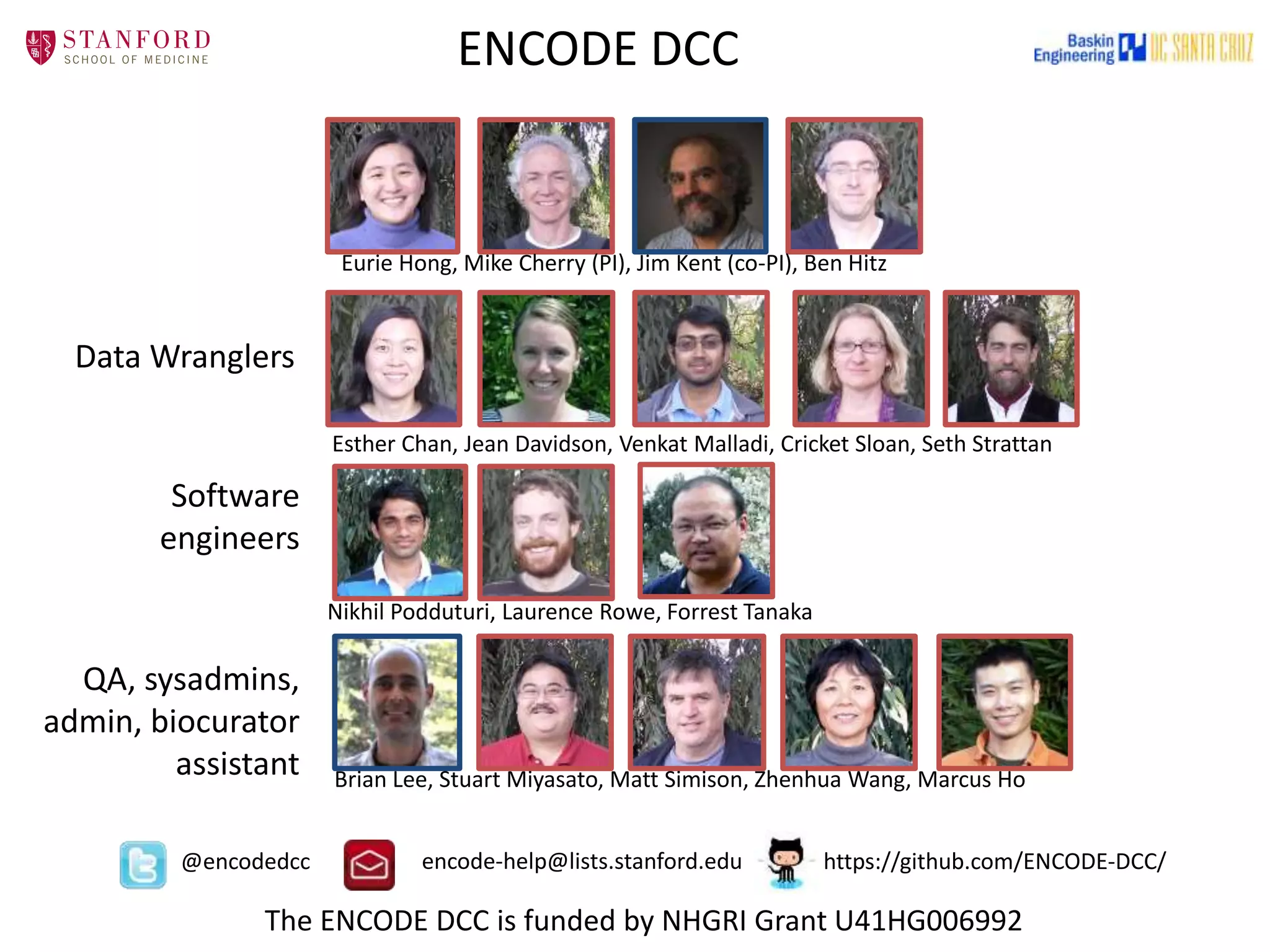 Implementation of GPU-based bioinformatic tools at the ENCODE DCC | PPTX