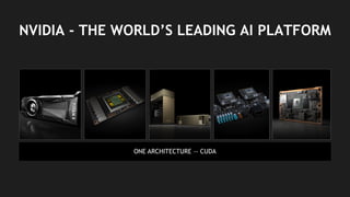 Nvidia AI - The Foundation of the Smart City | PPT