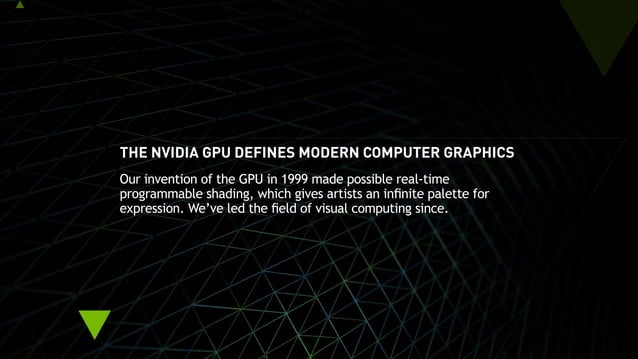 NVIDIA – Inventor of the GPU | PDF